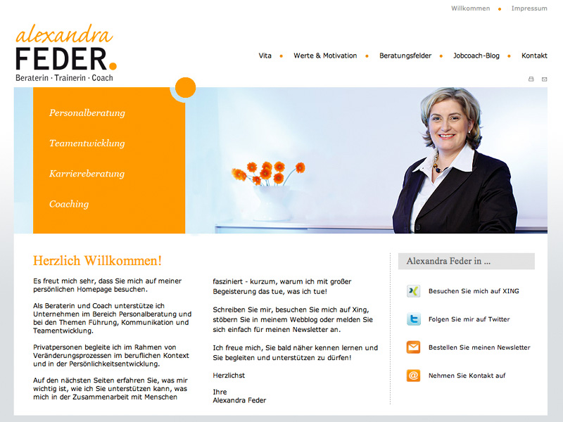 Corporate / Alexandra Feder Beraterin -Trainerin - Coach | Andreas ...